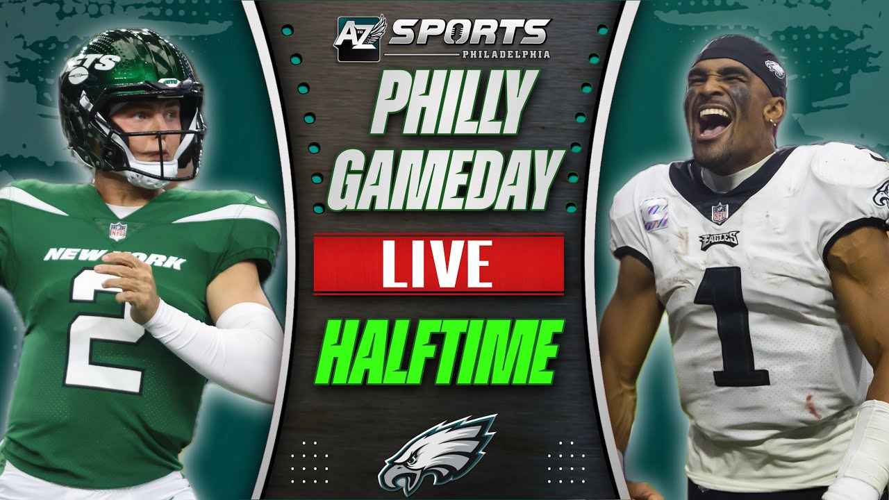 Philly Halftime LIVE: Eagles Lead Jets 14-9, Despite Messy 1st Half ...