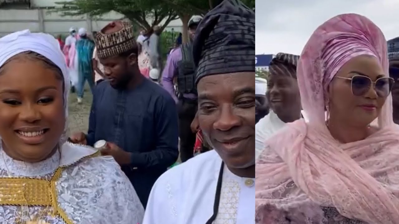 WASIU AYINDE REUNITES WITH EX-WIFE AT HIS DAUGHTER’S WALIMAT QURAN ...