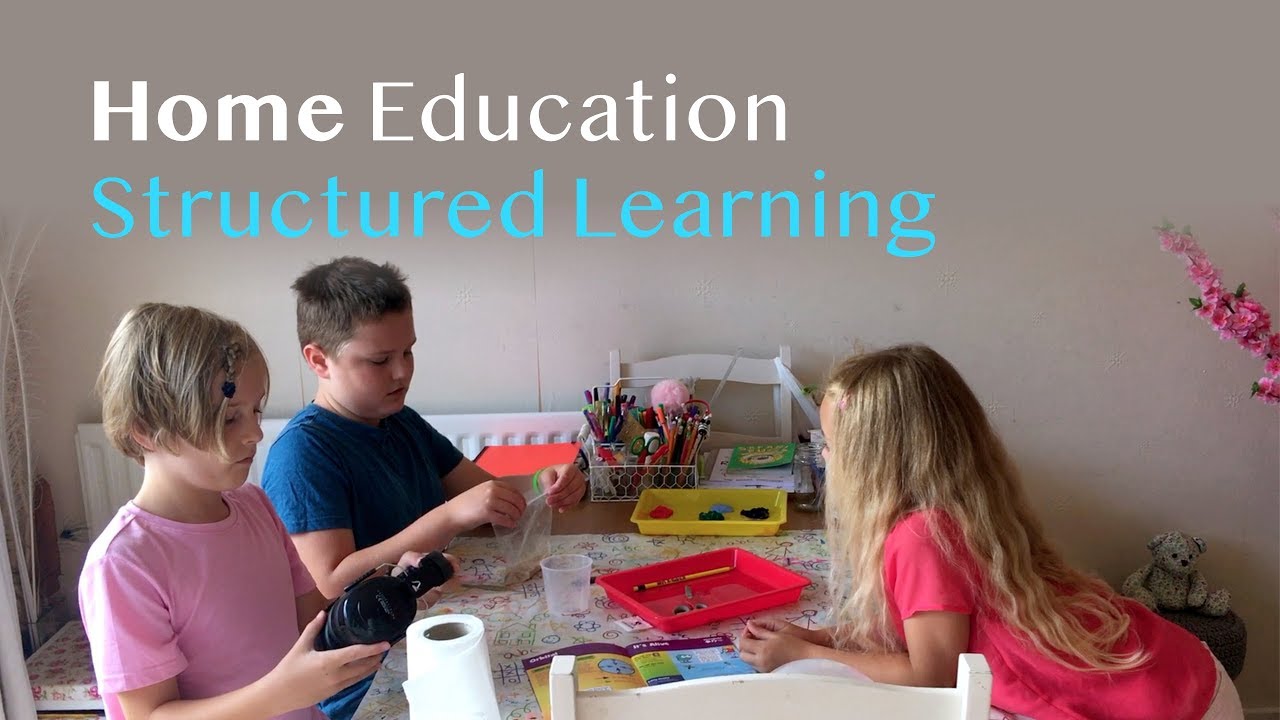 Homeschooling UK Routine and structured learning - YouTube