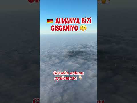 UÇAKTAN BİLE GÖRÜLÜYOR…  #almanya