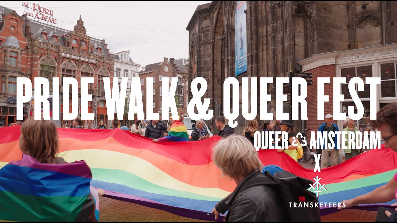 Pride Walk en Queerfest reportage 2023 - Queer & Pride - YouTube