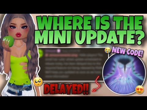 WHAT HAPPENED TO THE *MINI* UPDATE?! EXPLANATION + NEW CODE ITEM IN DTI ...