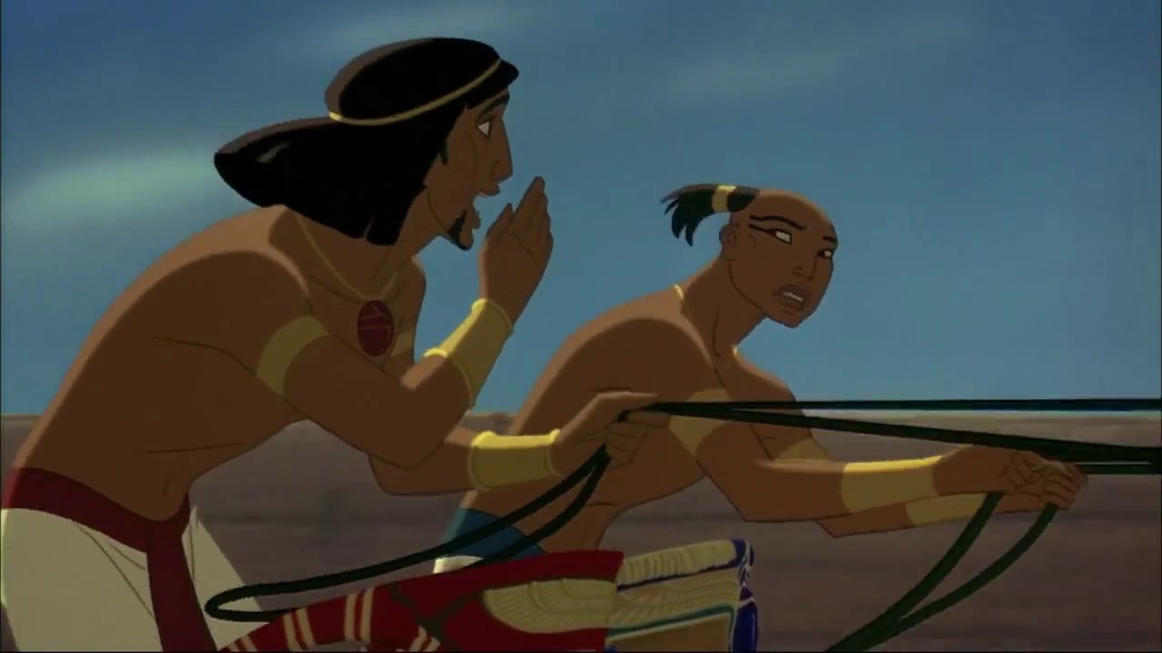 The Prince of Egypt (1998) Chariot scene - YouTube