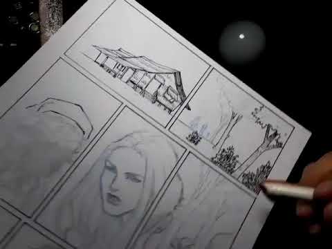 Maria Makiling page Inking :) - YouTube