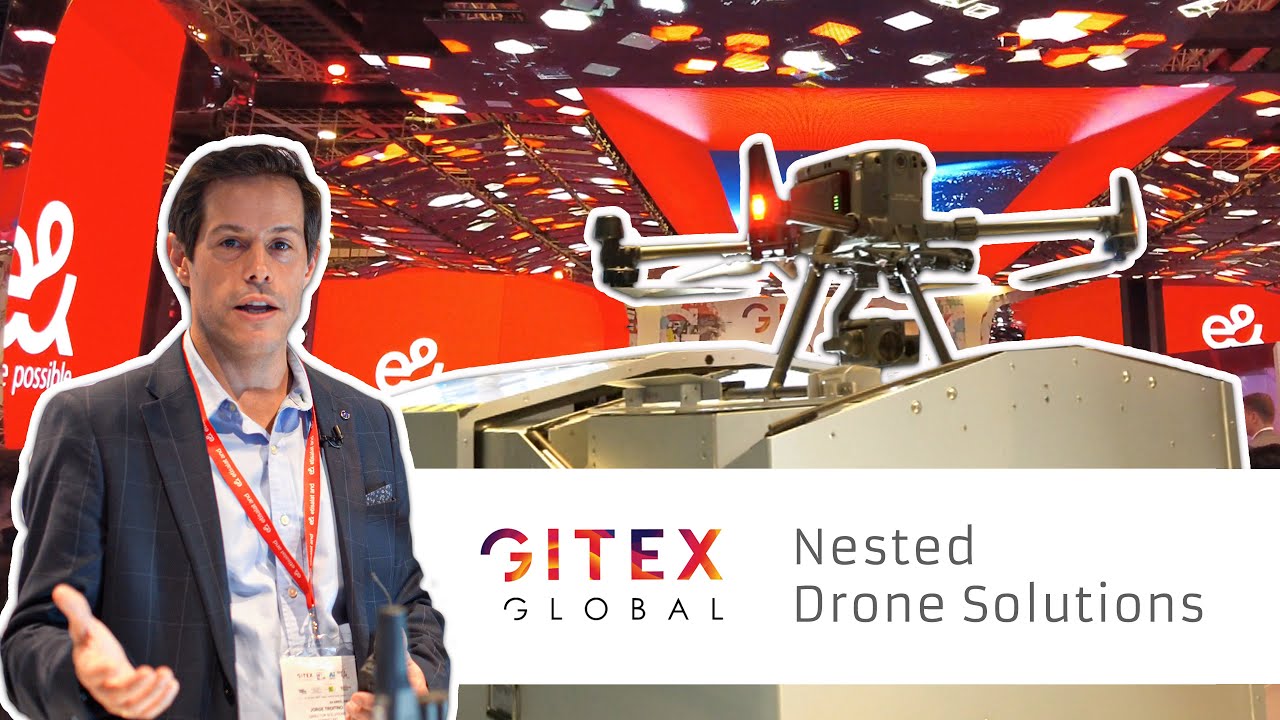 Nested Drone Solution at GiTEX e& enterprise - YouTube