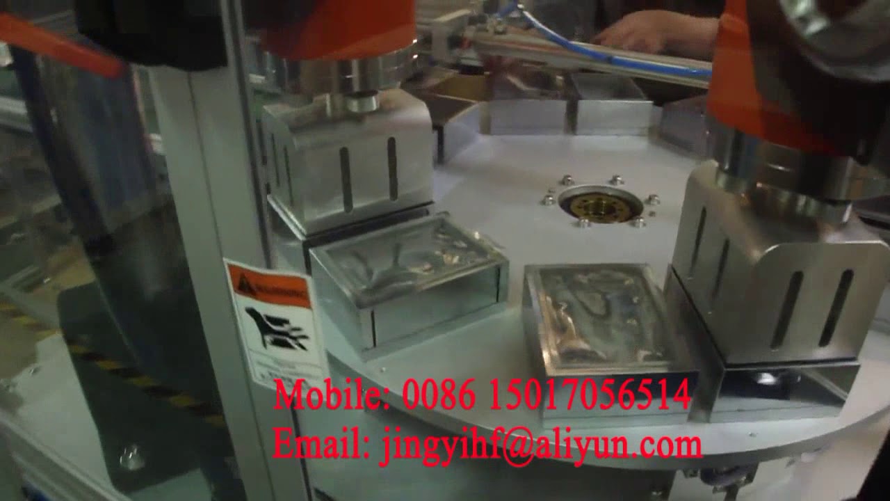 Rotary Table Ultrasonic Welding Machine For Sealing Plastic Blister ...