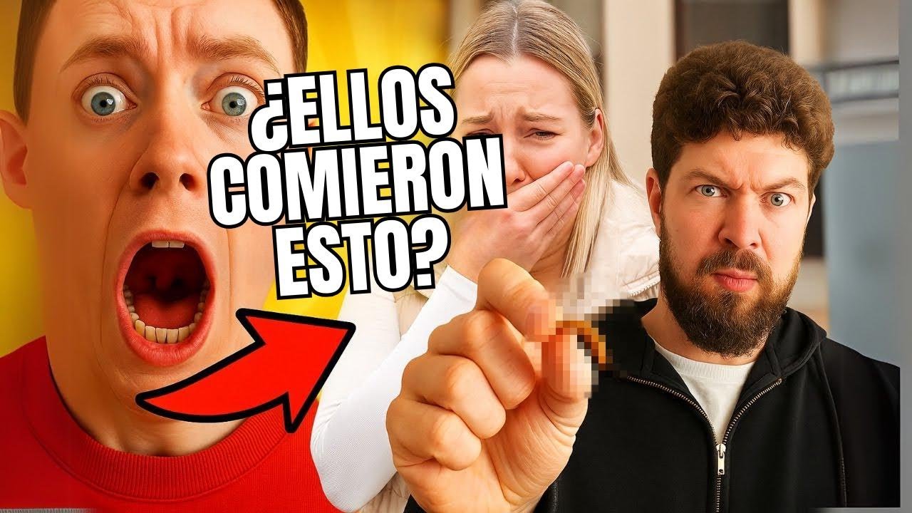 Hicimos que la gente probara algo realmente asqueroso - YouTube