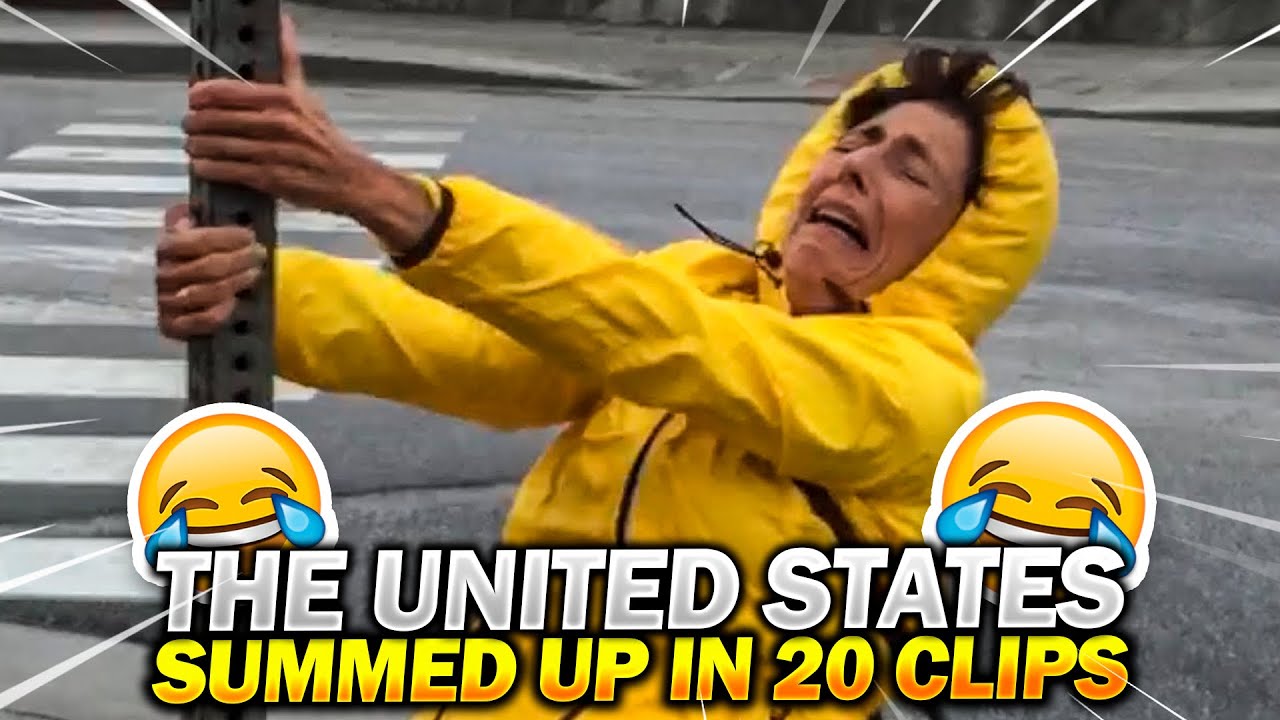 The United States Summed Up In 20 clips... (Funny American Moments ...