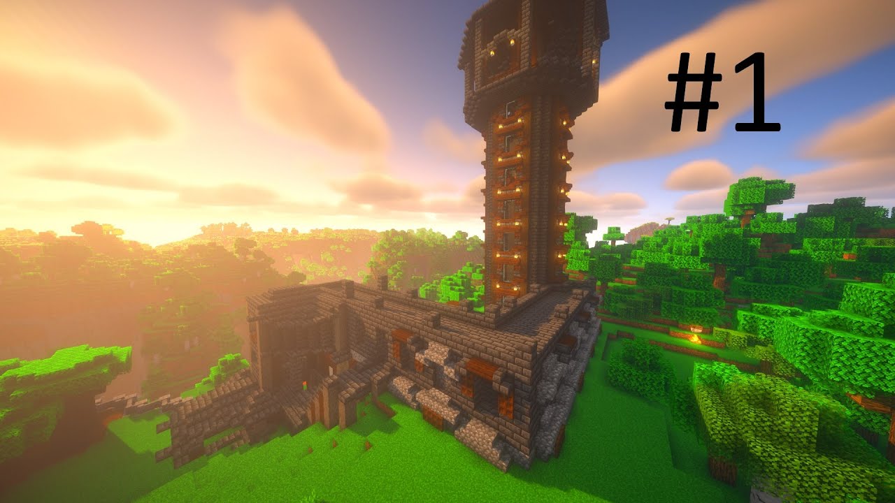 Building in Minecraft #1 - YouTube