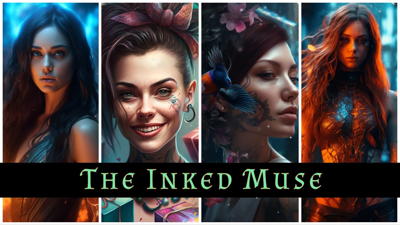 The Inked Muse - Midjourney's Illustrates Top 20 Stunning Tattooed ...