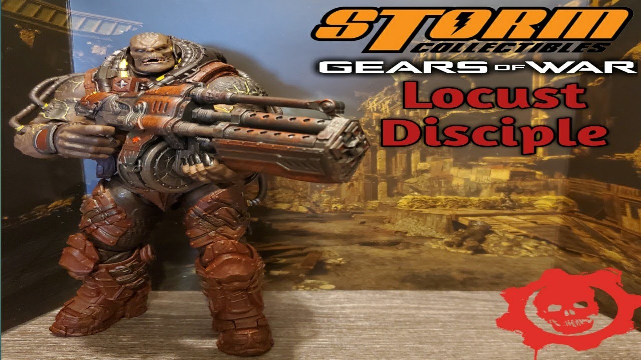 Storm Collectibles Gears of War Locust Disciple - YouTube