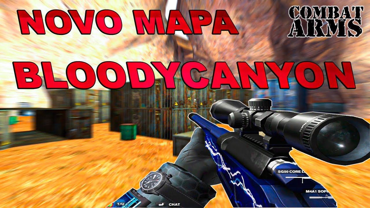 CHEGOU UM NOVO MAPA NO COMBAT ARMS || BLOODYCANYON - YouTube