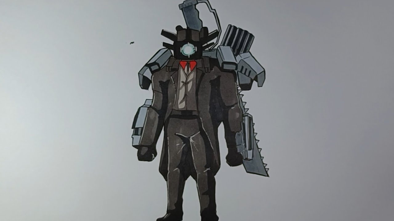 How To Draw Large Camera Man Update In Skibidi Toilet 77 Part 2 - YouTube