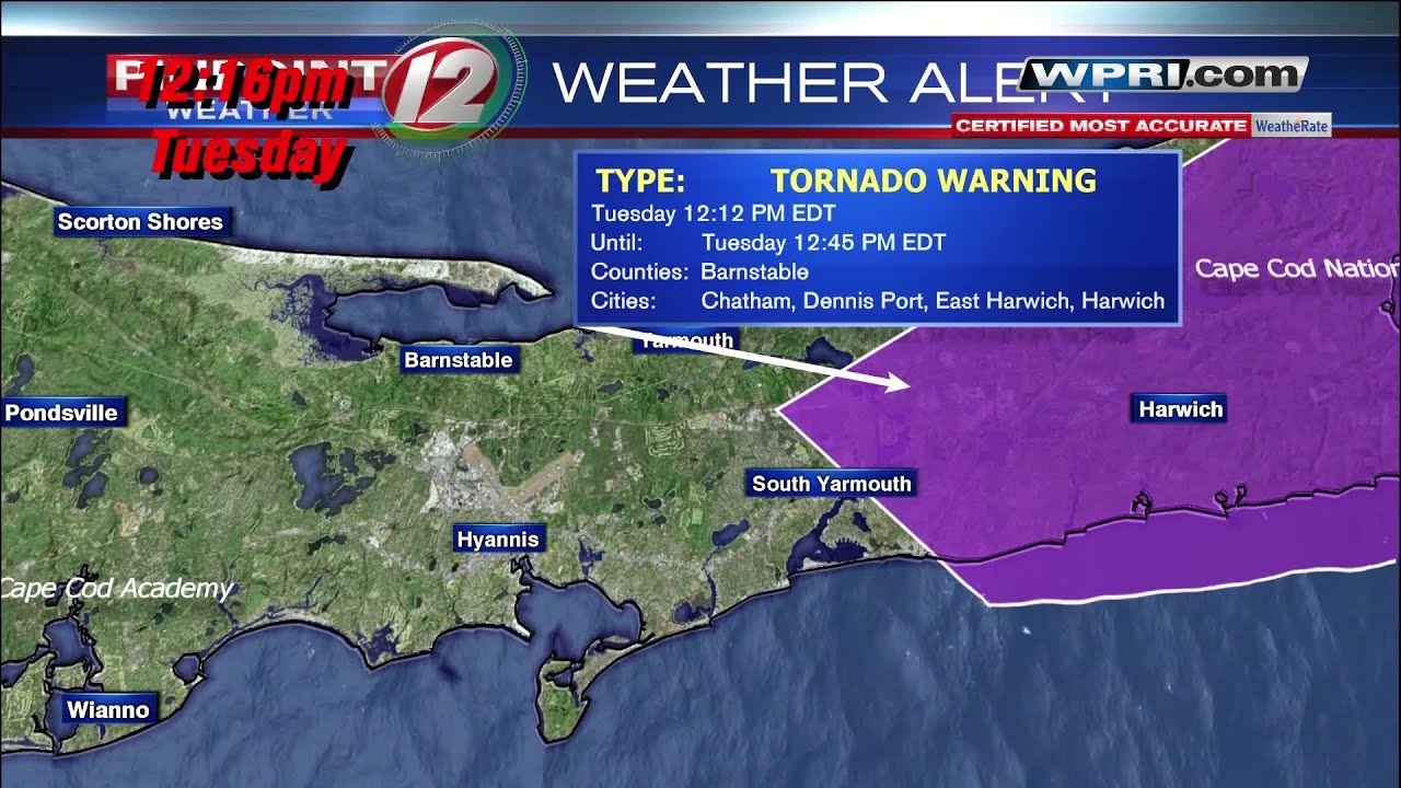 VIDEO NOW: A tornado causes damage on Cape Cod - YouTube