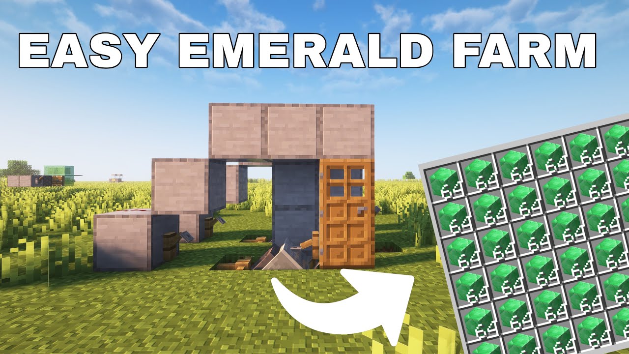 Easiest Emerald Farm in Minecraft 1.21.11 - YouTube