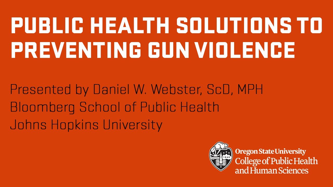 Public health solutions to preventing gun violence: Opportunities and ...