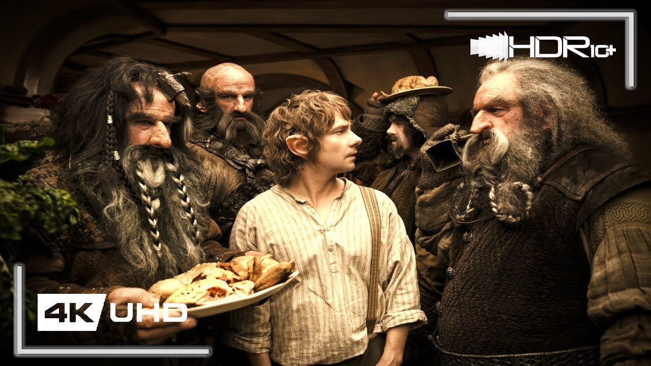 The Hobbit | Food Scene | 4K HDR - YouTube