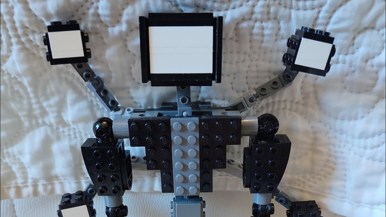 Lego Big Tvman make (full) - YouTube