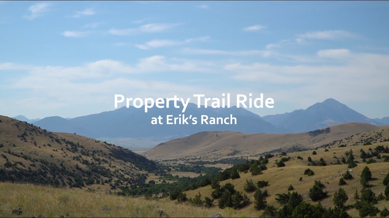 Property Trail Ride at Erik's Ranch - YouTube