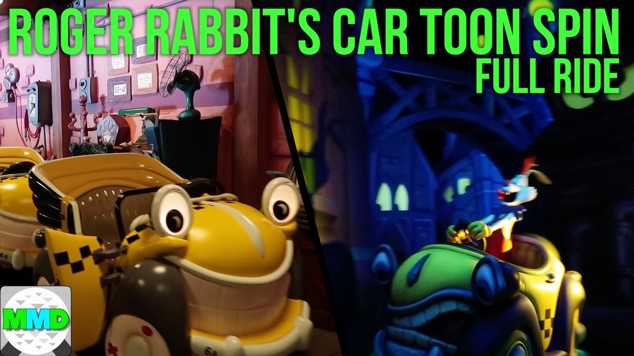 Roger Rabbit's Car Toon Spin - Full Ride POV - Disneyland 2017 - YouTube
