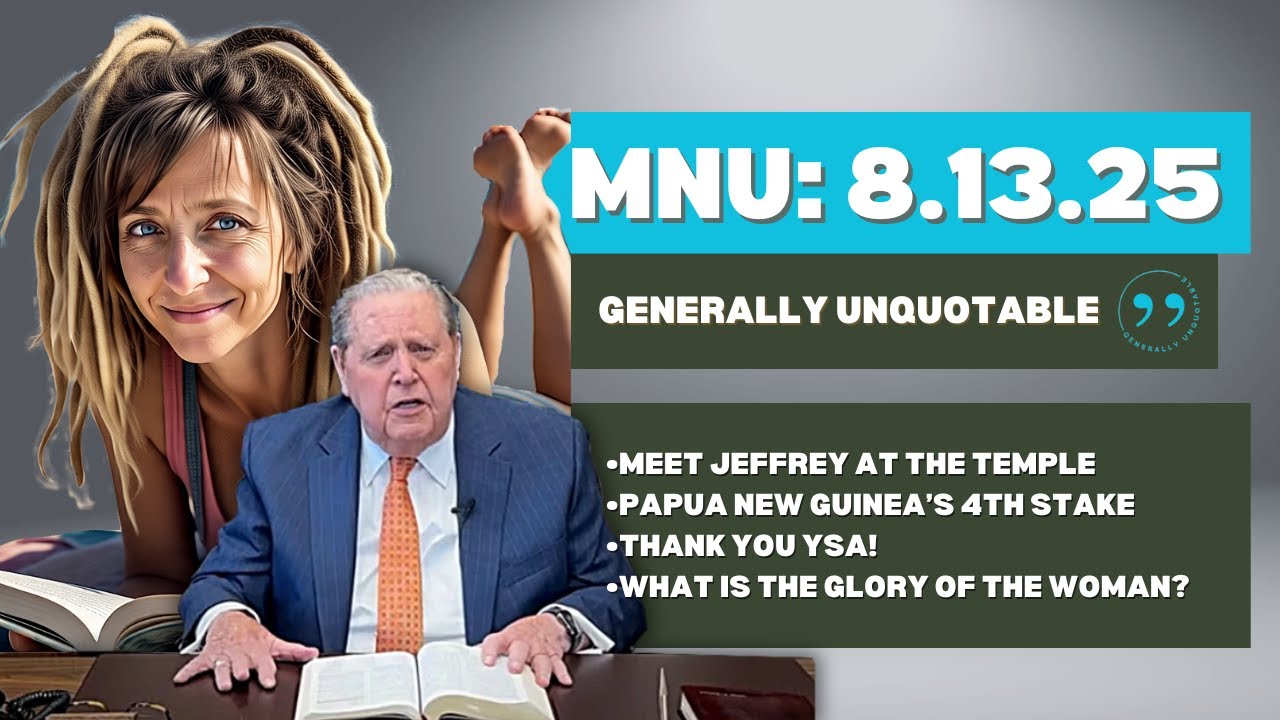 Mormon News Update | August 13, 2025 😬 - YouTube
