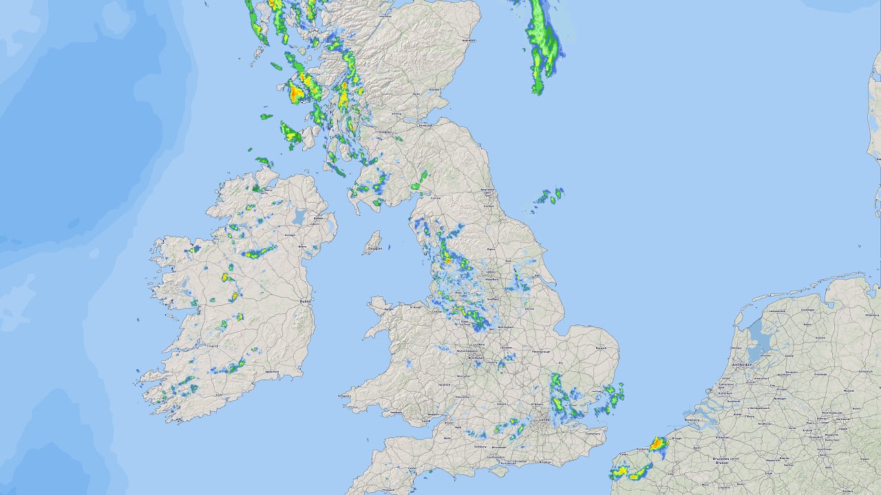 UK Rain Radar - 2020/03/03 - YouTube