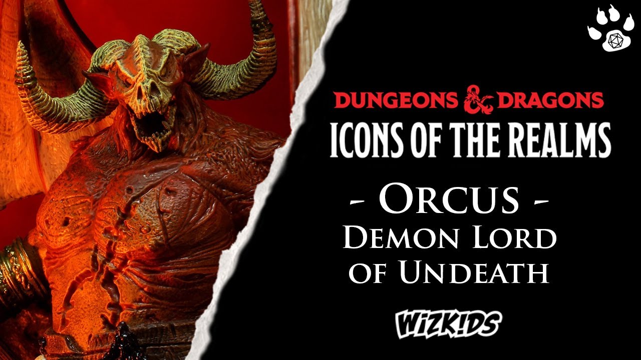 ORCUS - D&D: Icons of the Realm - UNBOXING - Band of Badgers - YouTube