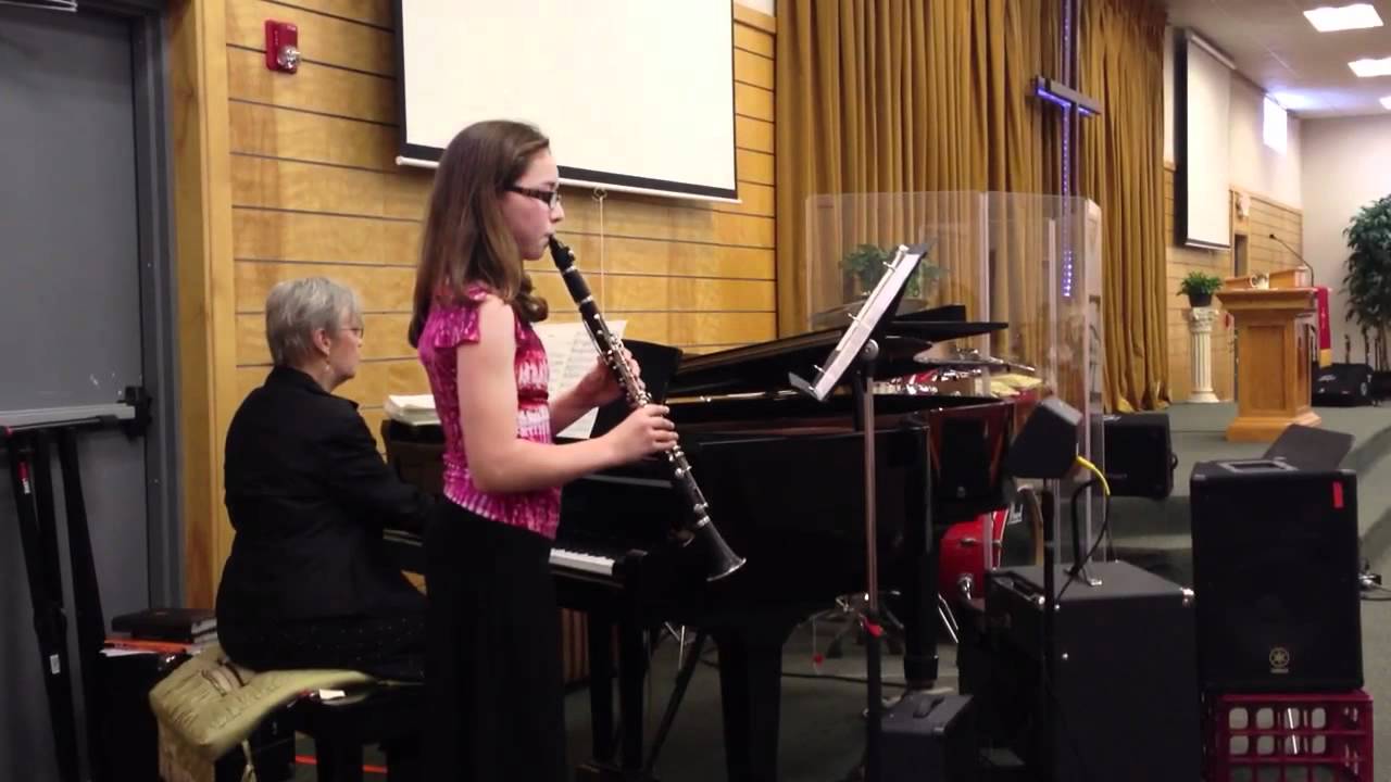 Me Doing a Clarinet Recital - YouTube