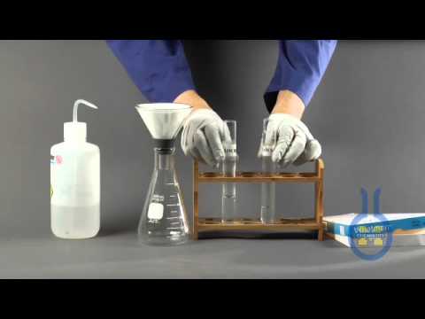 Filtration to Determine Precipitation Reaction Progress - YouTube