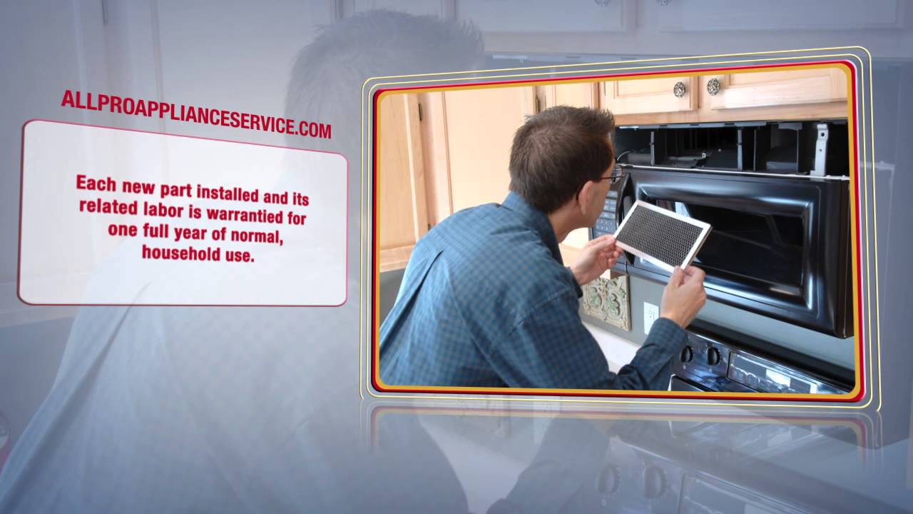 All Pro Appliance Service, Inc.: The Only Repair Service Provider You ...