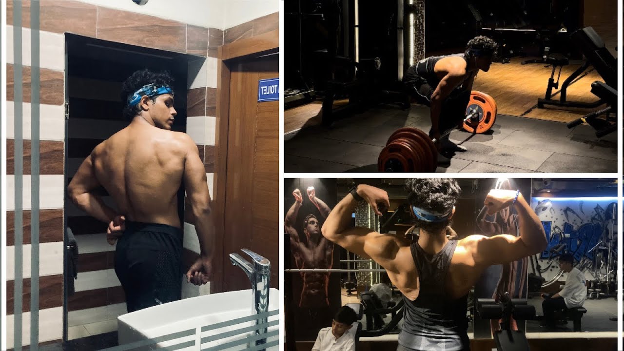 Full Back and Bicep Workout for Aesthetics | Fitness | Natural 💀💥 - YouTube