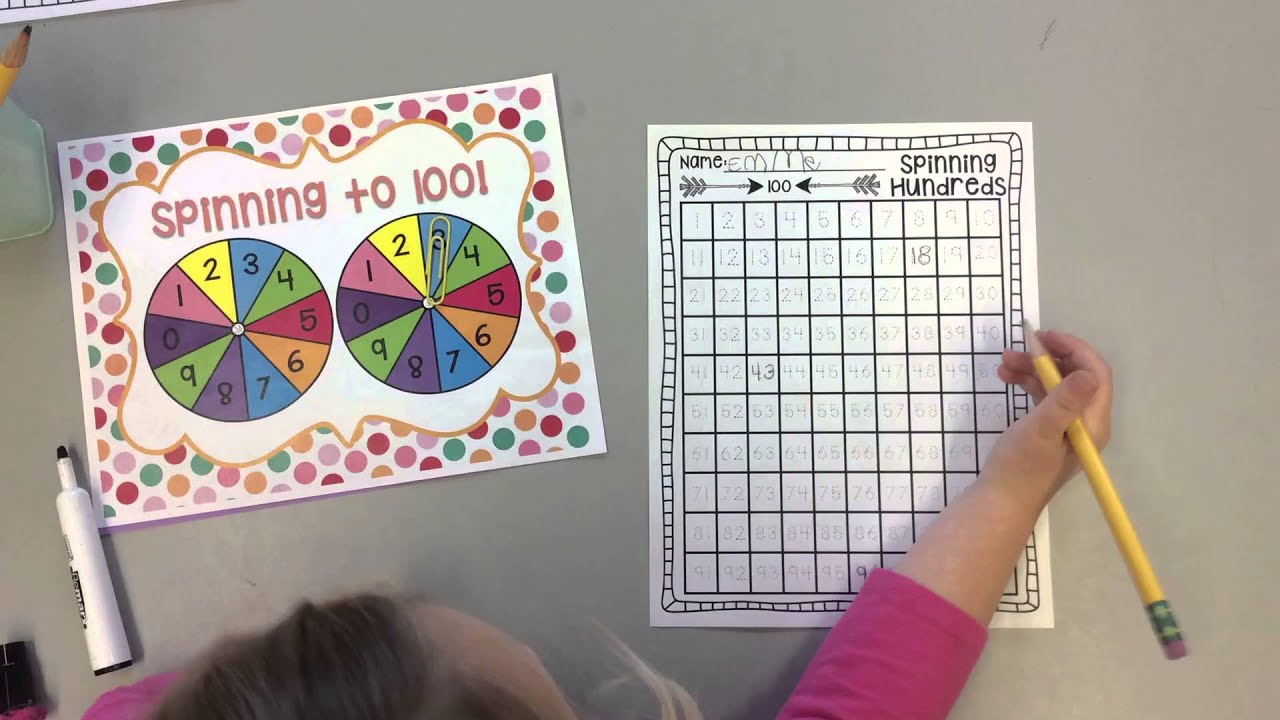 Kindergarten Common Core Math Center - YouTube
