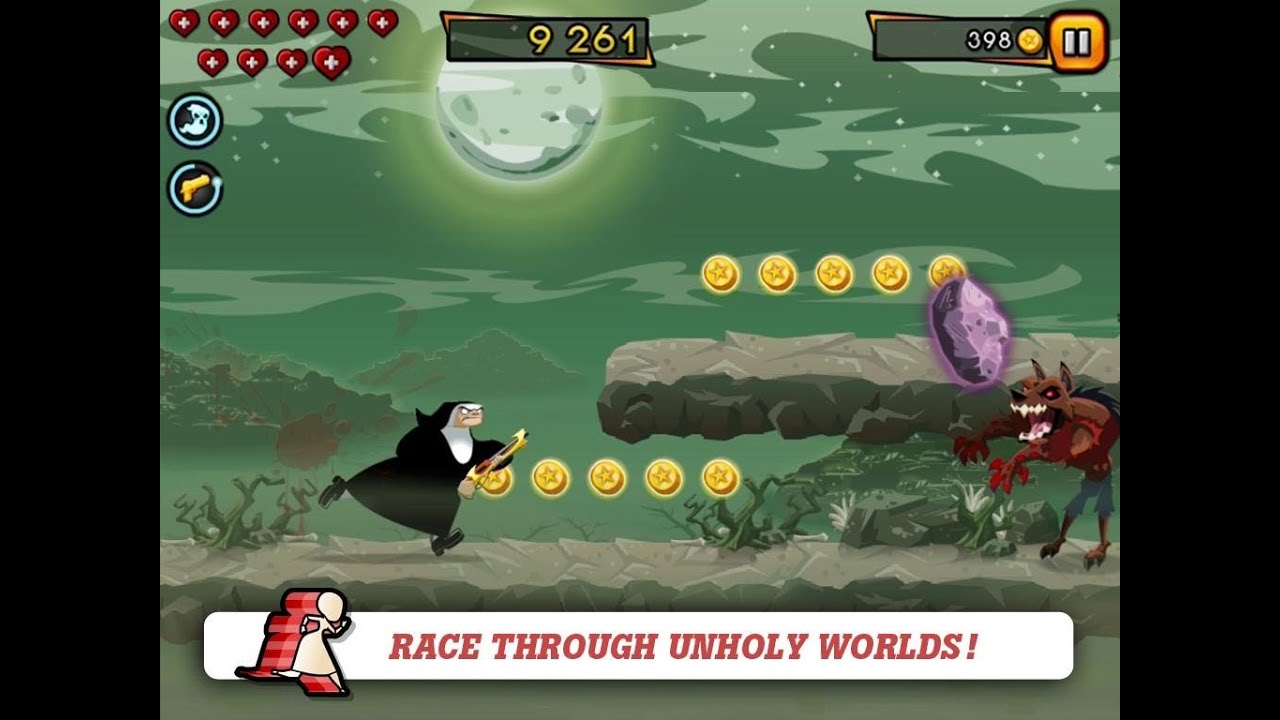 Nun Attack Run & Gun Gameplay Android & iOS HD - YouTube