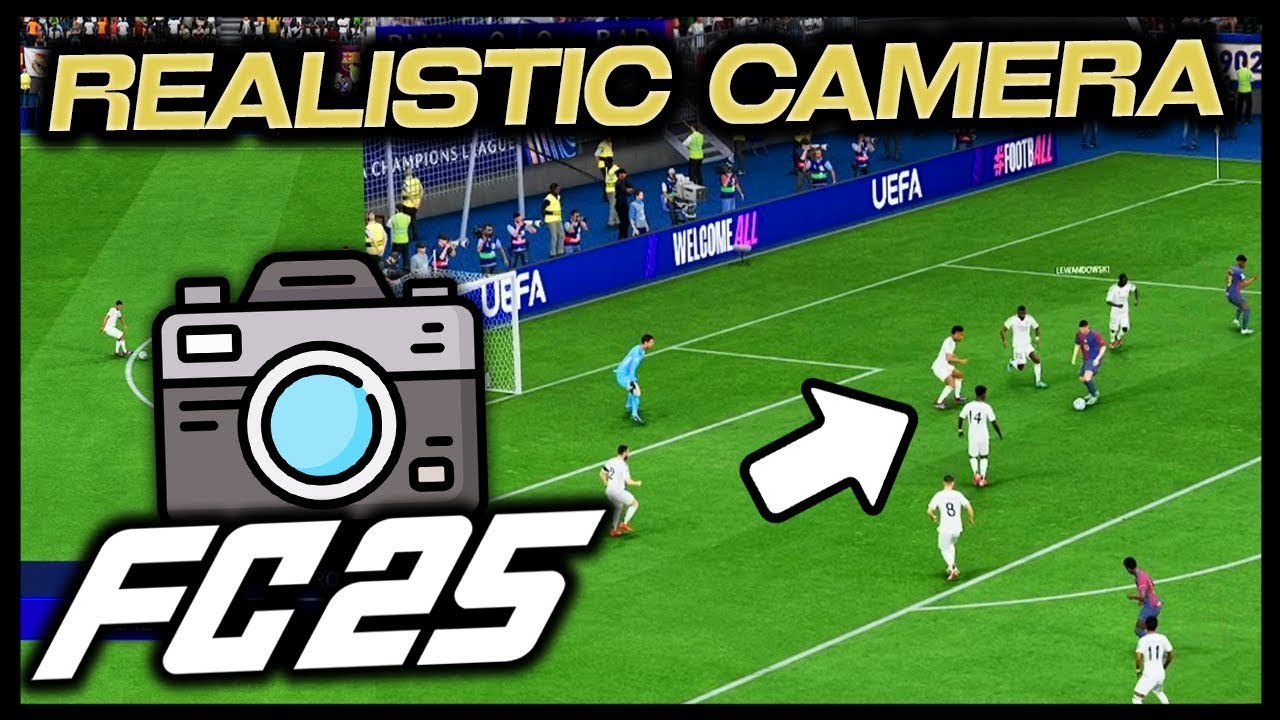 How to Make EA FC 25 Look Like a REAL Match! 2025 Guide | Best Camera ...