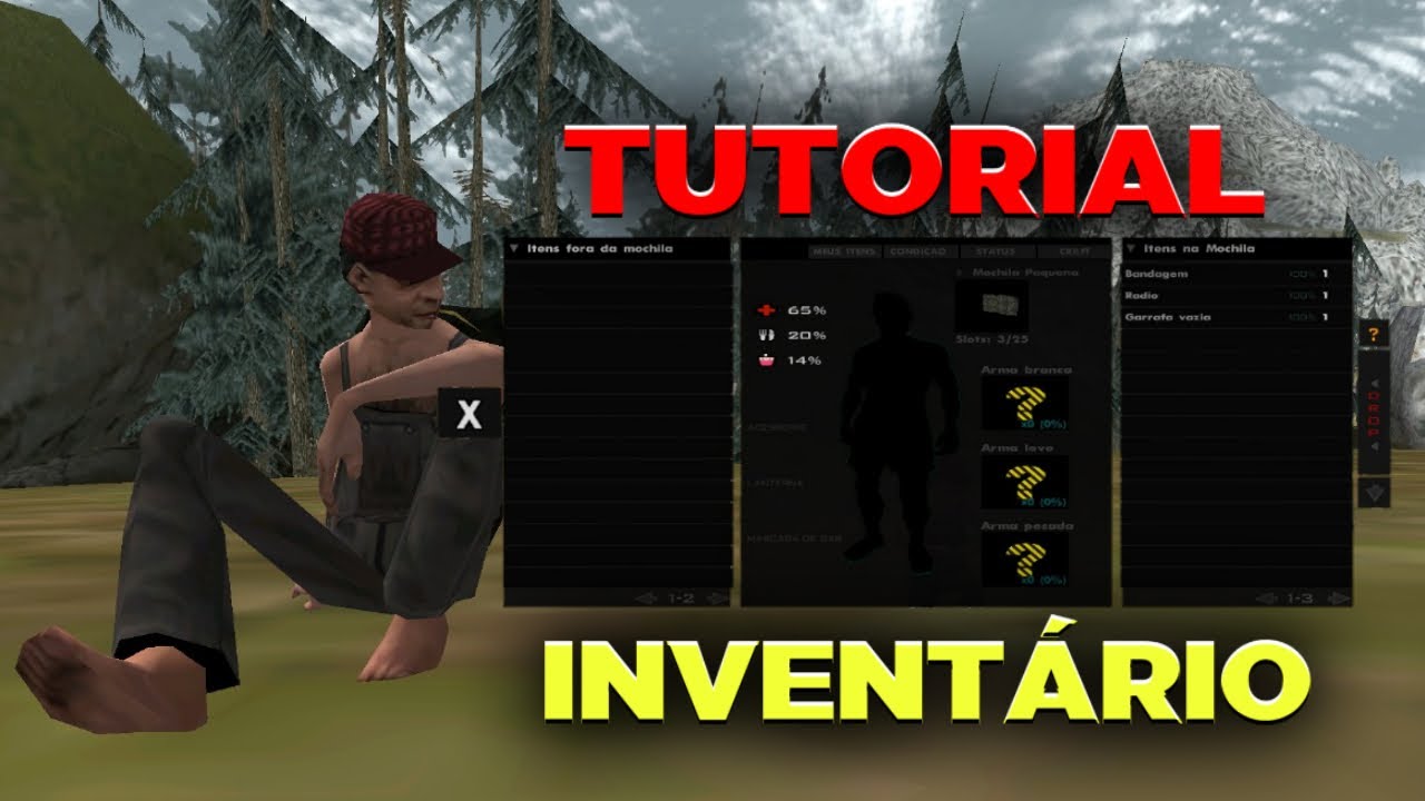 TUTORIAL COMPLETO: INVENTARIO / INTERFACE PROJETO Z SAMP PC/MOBILE - YouTube