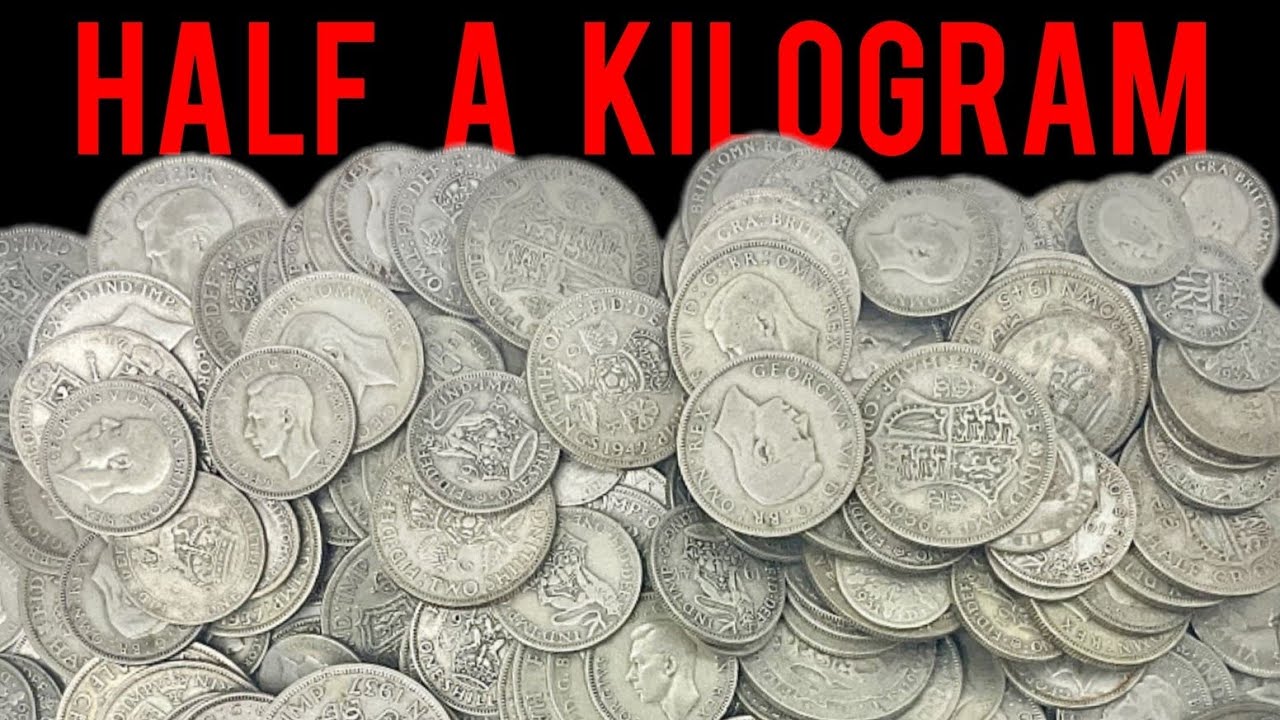 Unboxing Half a Kilogram of British Silver Coins! - YouTube