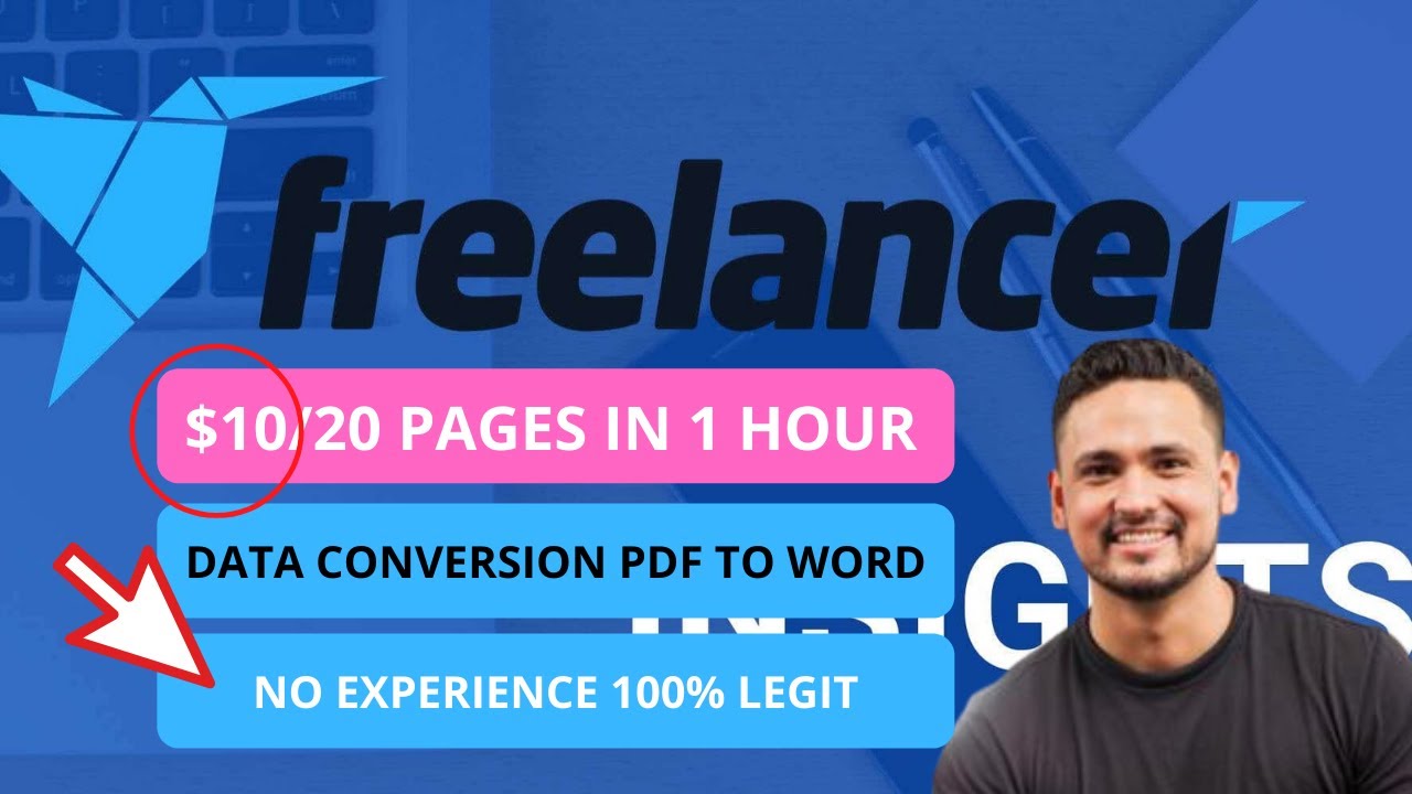 How To Earn Money Online | 🤑Freelancer Data Conversion | Pdf To Word ...