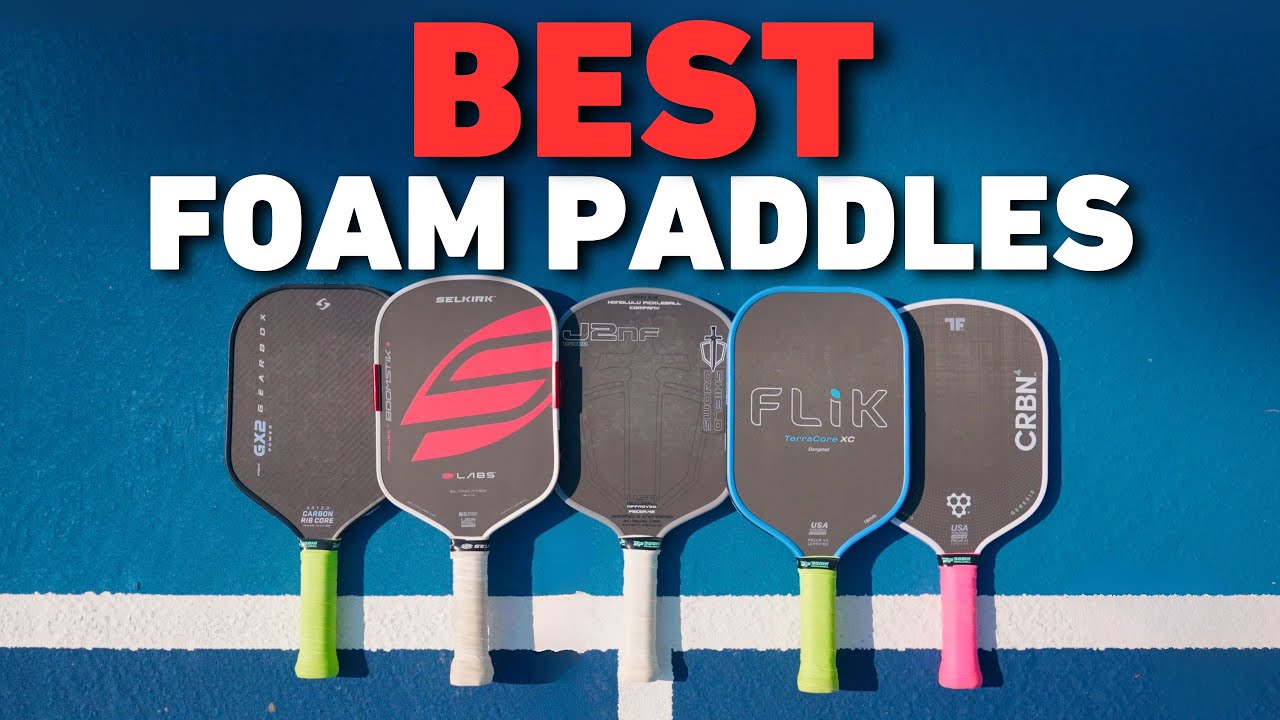 Foam Paddle Showdown: The 5 Best on the Market. Louis from Pickleball ...