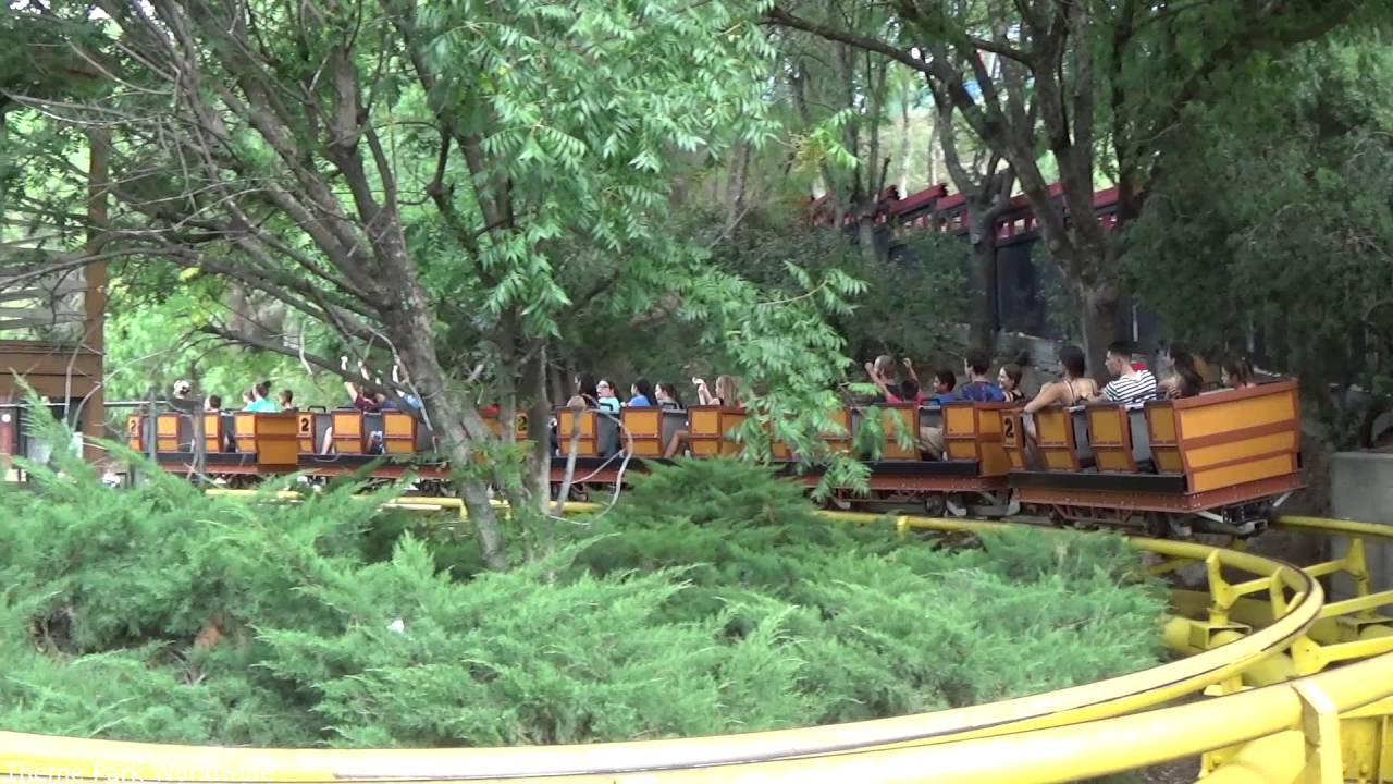 Gold Rusher - Six Flags Magic Mountain - YouTube