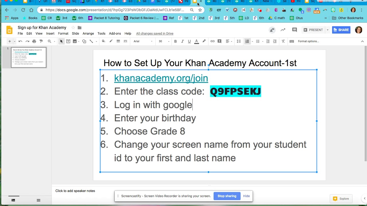 How to add to students to a class - YouTube