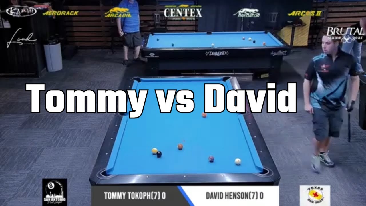 Tommy Tokoph vs David Henson | 2025 Predator Arcadia CenTex Pool Tour ...