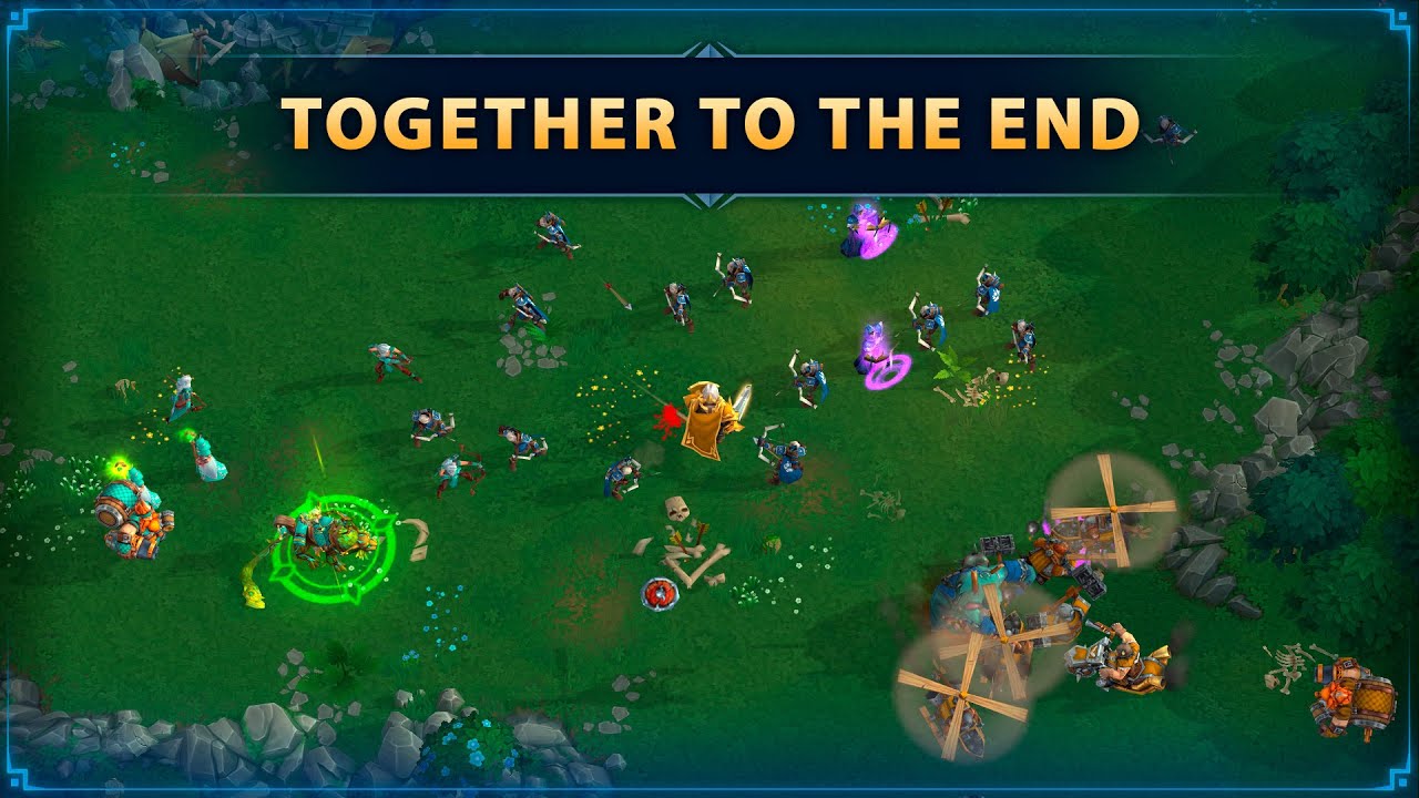 2v2 as it's meant to be ☆ Mobile RTS ☆ WAR LEGENDS - YouTube