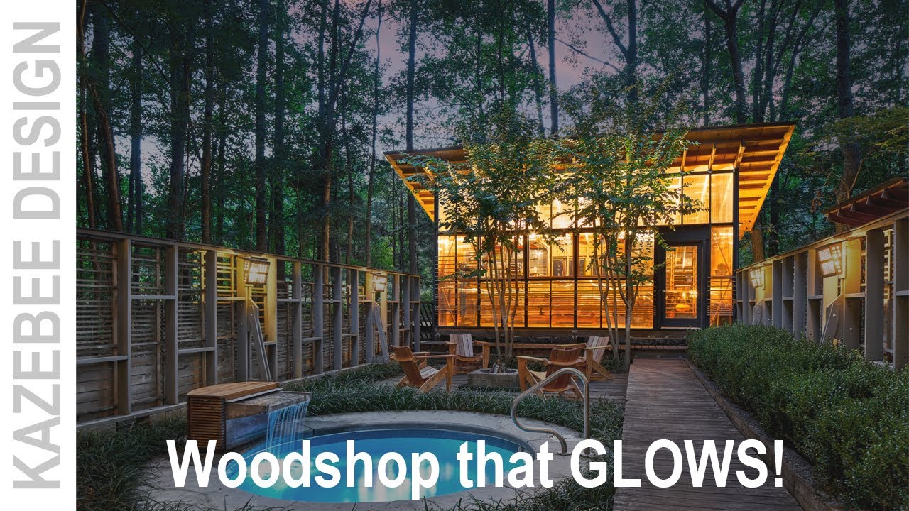 The Story of MY Woodshop Design - Why it Glows - #architecture - YouTube