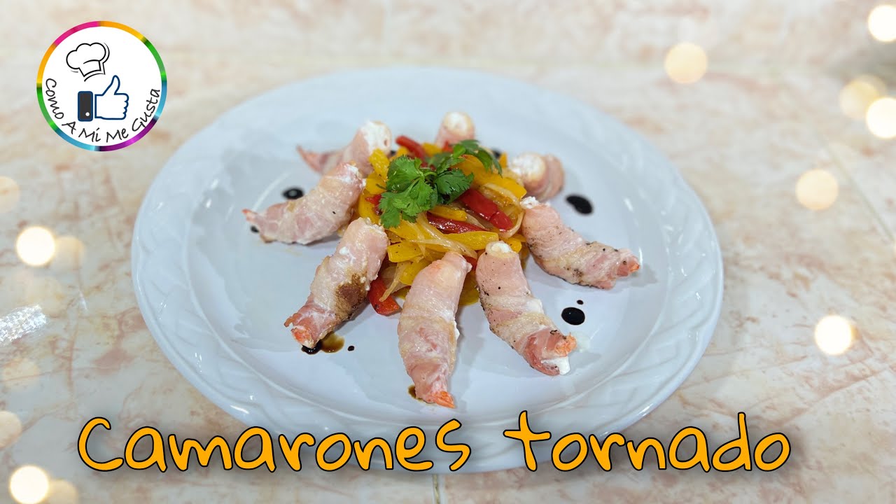 disfruta de deliciosos camarones tornado - YouTube