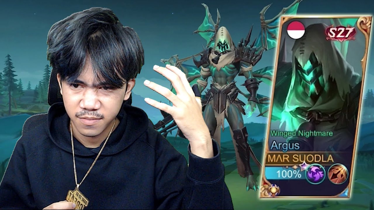 REVIEW SKIN ARGUS S27 GRATISAN DARI MOONTON - Mobile legends - YouTube