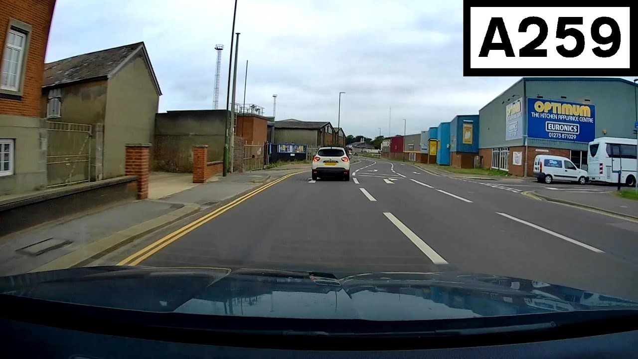 A259 - Albion Street, Southwick - Shoreham Power Station to Kingston ...