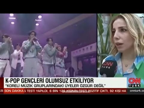 Yine bir Türk haber kanalında Bts hedef alındı. CNNTURK k-pop eleştirirken Bts'i kullandı.