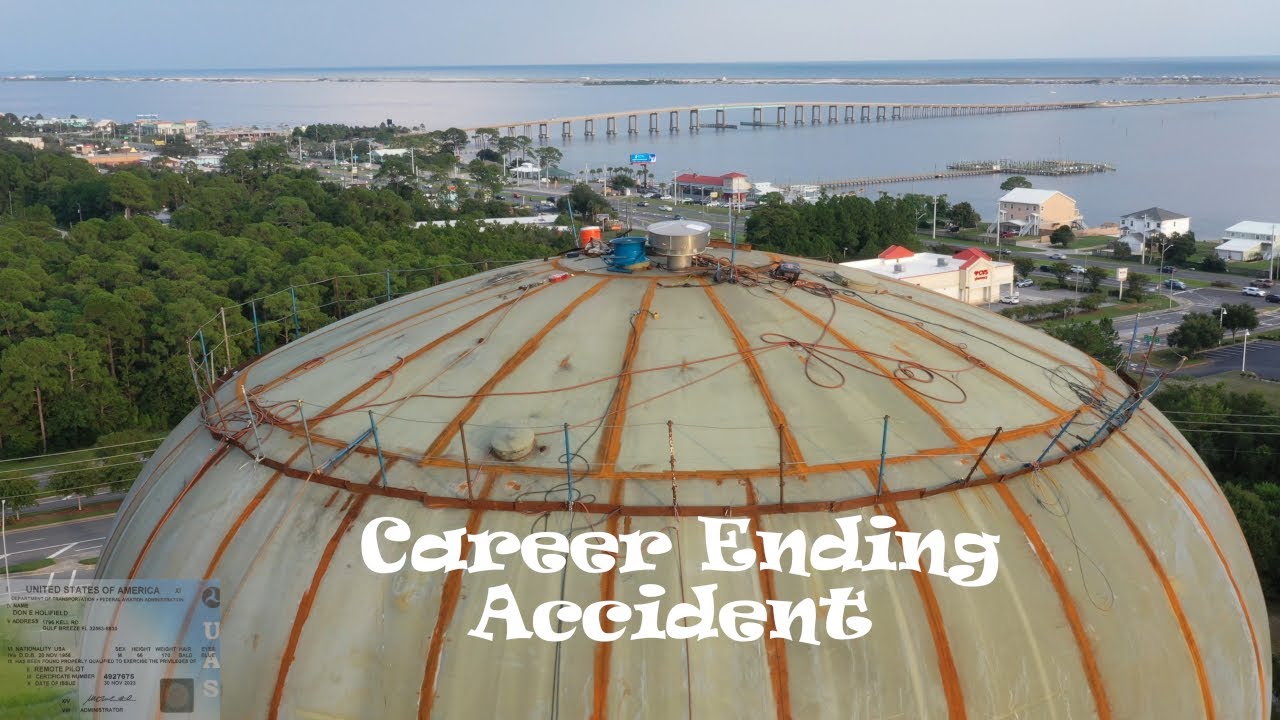 Danger Drone Returns Career Ending Mistake at Water Tower Navarre Fl ...