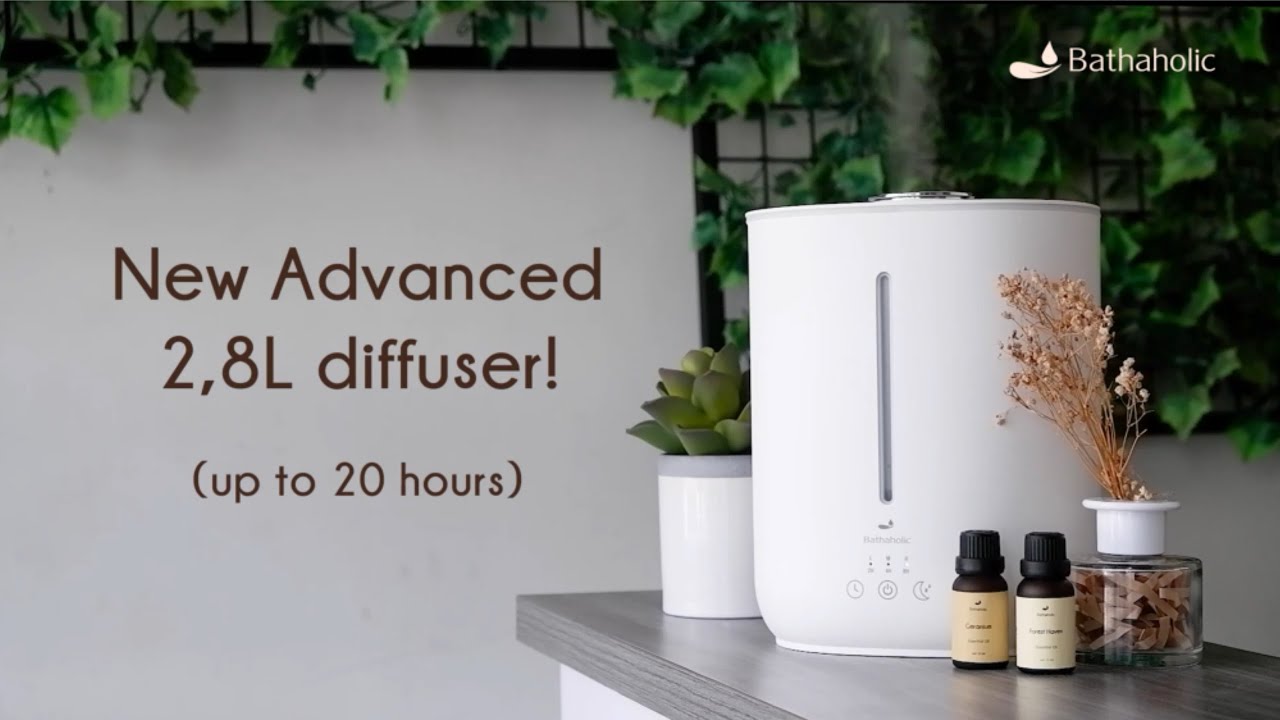 Bathaholic Ultrasonic Scent Diffuser 2 (USD2) - YouTube