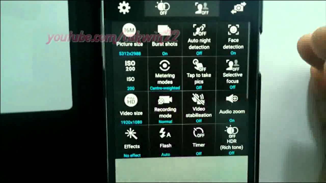 Android Lollipop : How to Change Camera ISO in Samsung Galaxy S5 - YouTube